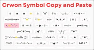 Crown Symbol ♕ ʚ♔ɞ ˚♕˚ 👑 Copy and Paste