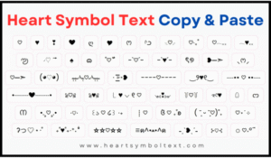 100+ Heart Symbol Text ‎♡₊˚♥ ₊˚ෆ Copy & Paste