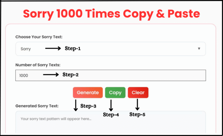 Sorry 1000 [𝓢𝓸𝓻𝓻𝔂 𝐒𝐨𝐫𝐫𝐲] Times Copy & Paste